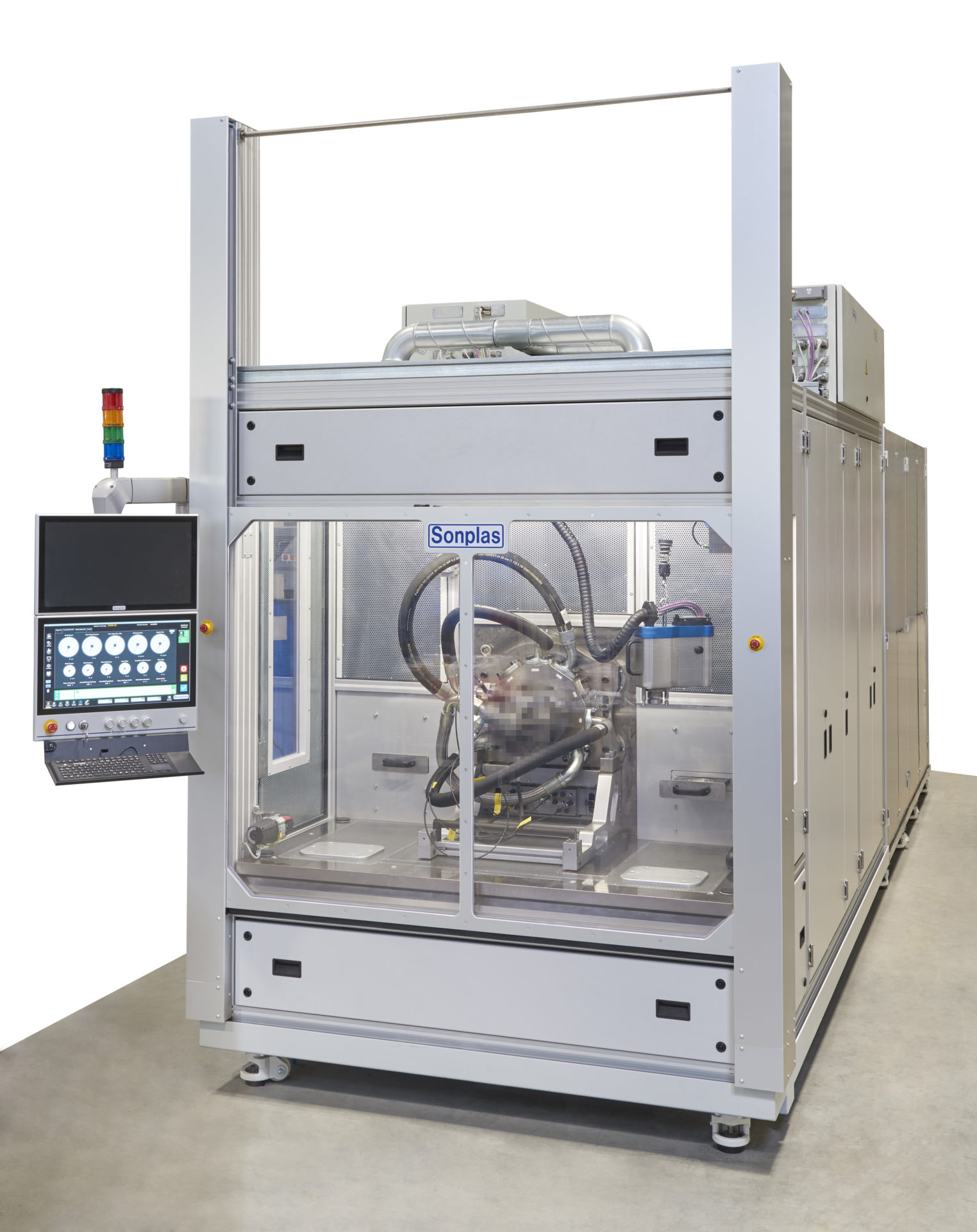 Main fuel pump test stand - Sonplas