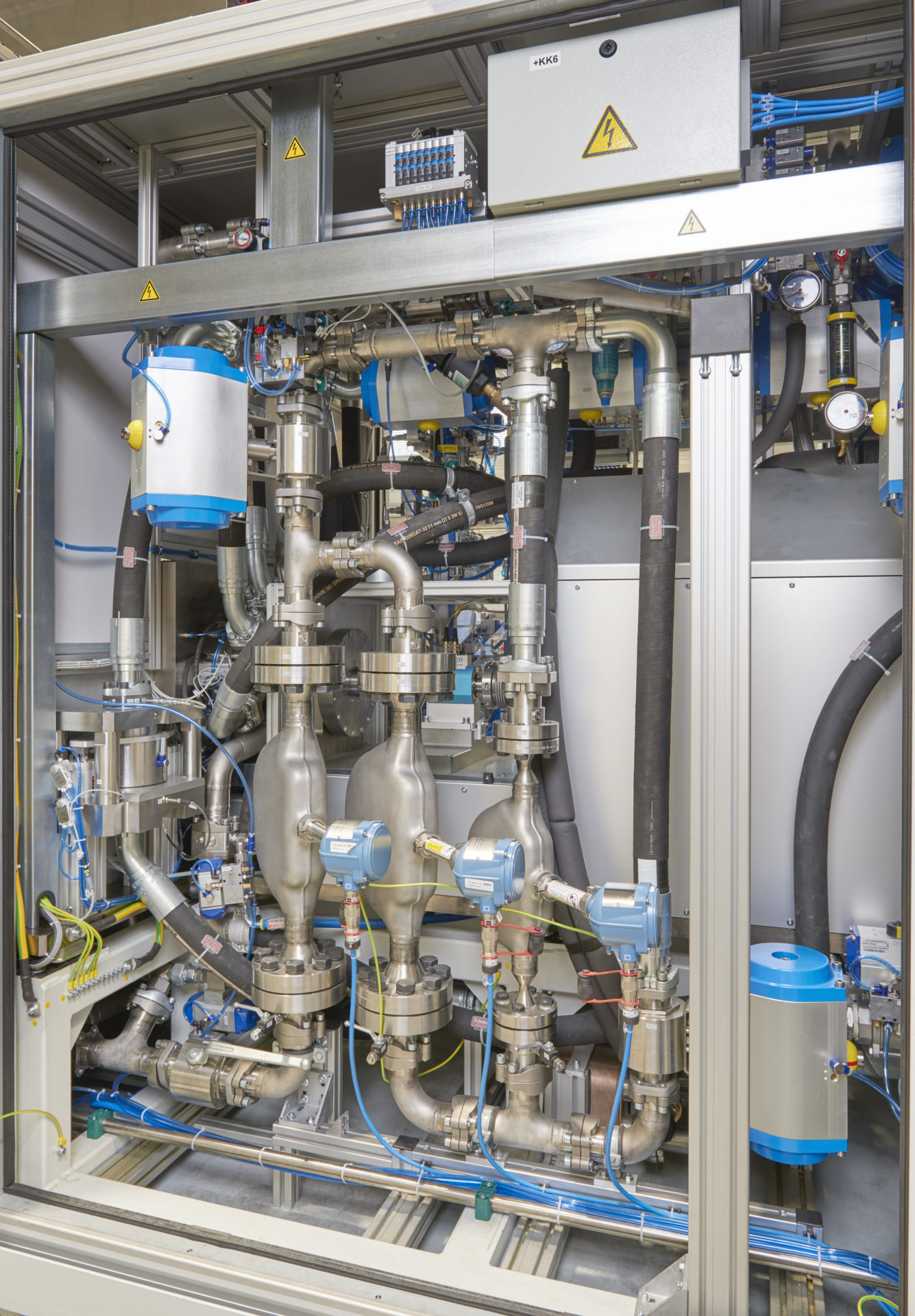 Main fuel pump test stand - Sonplas