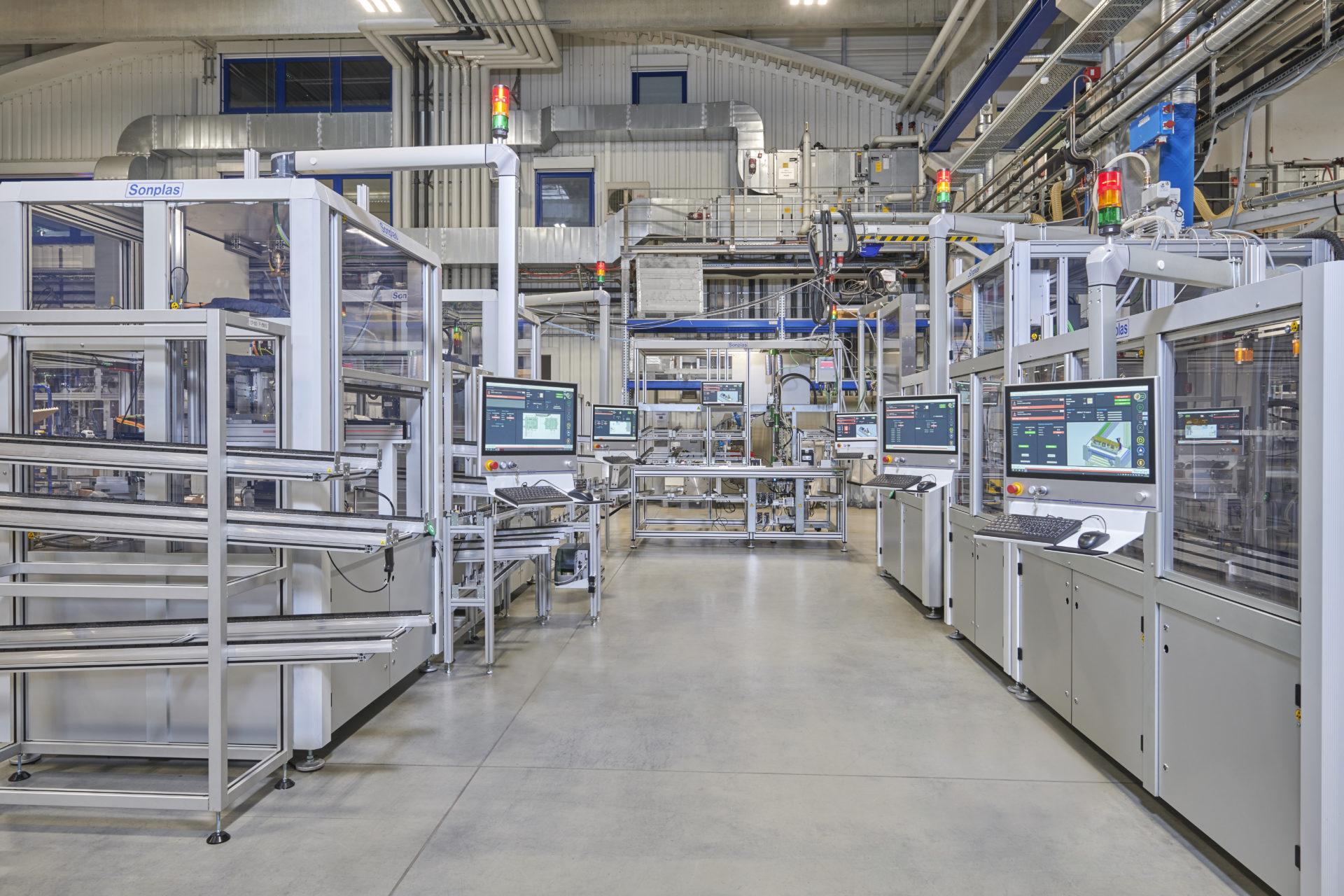 Assembly line high voltage EMC filter - Sonplas