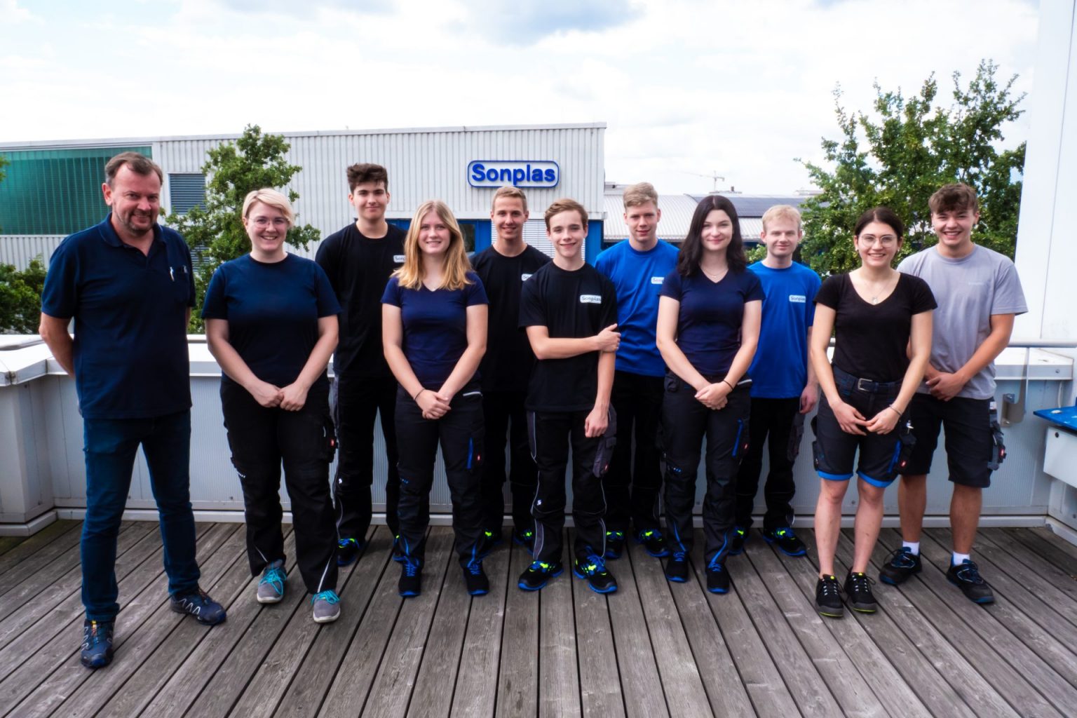 Ausbildungsstart bei Sonplas - Sonplas