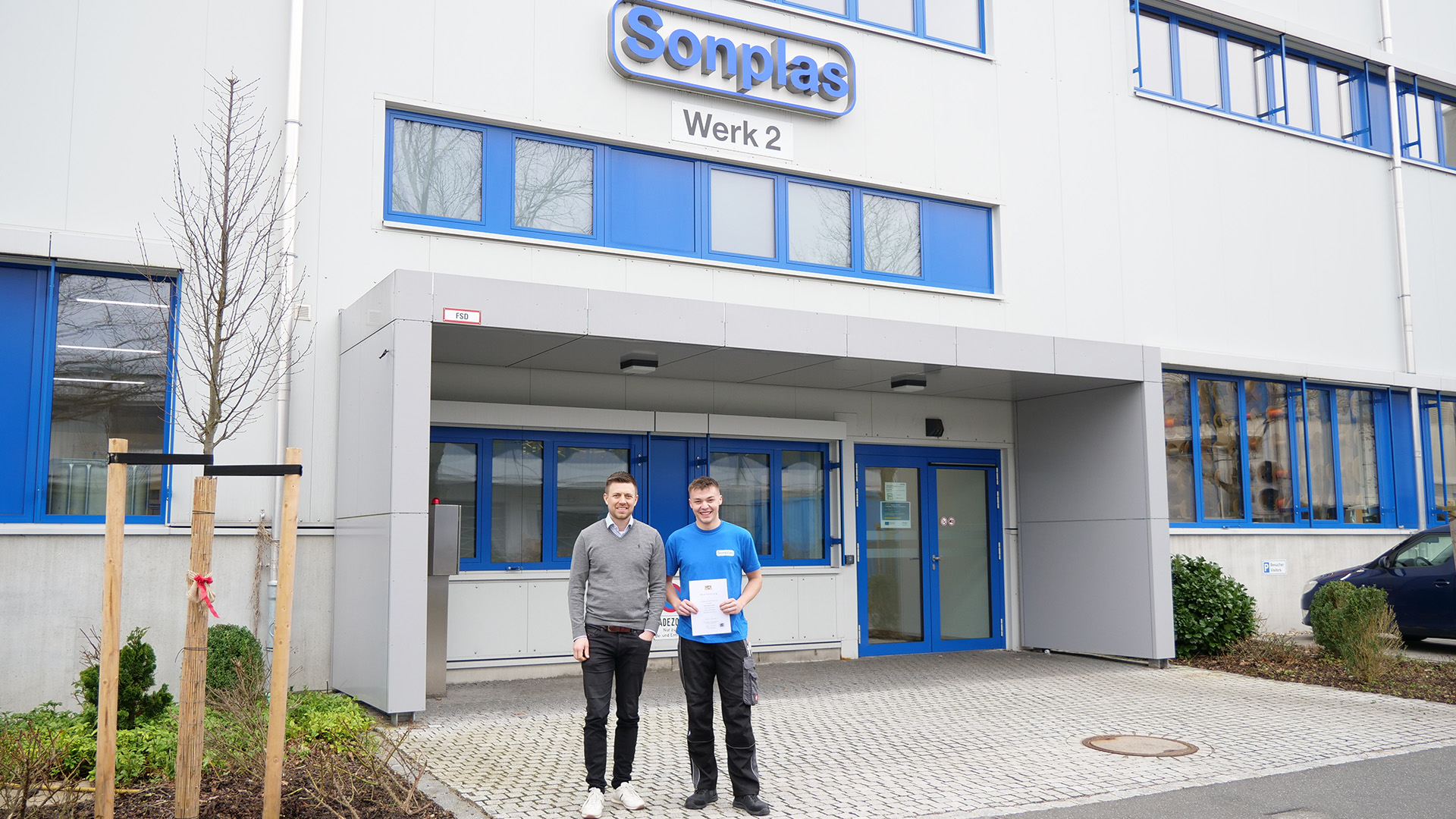 Korbinian Hofer für besonders hervorragende Leistung geehrt - Sonplas