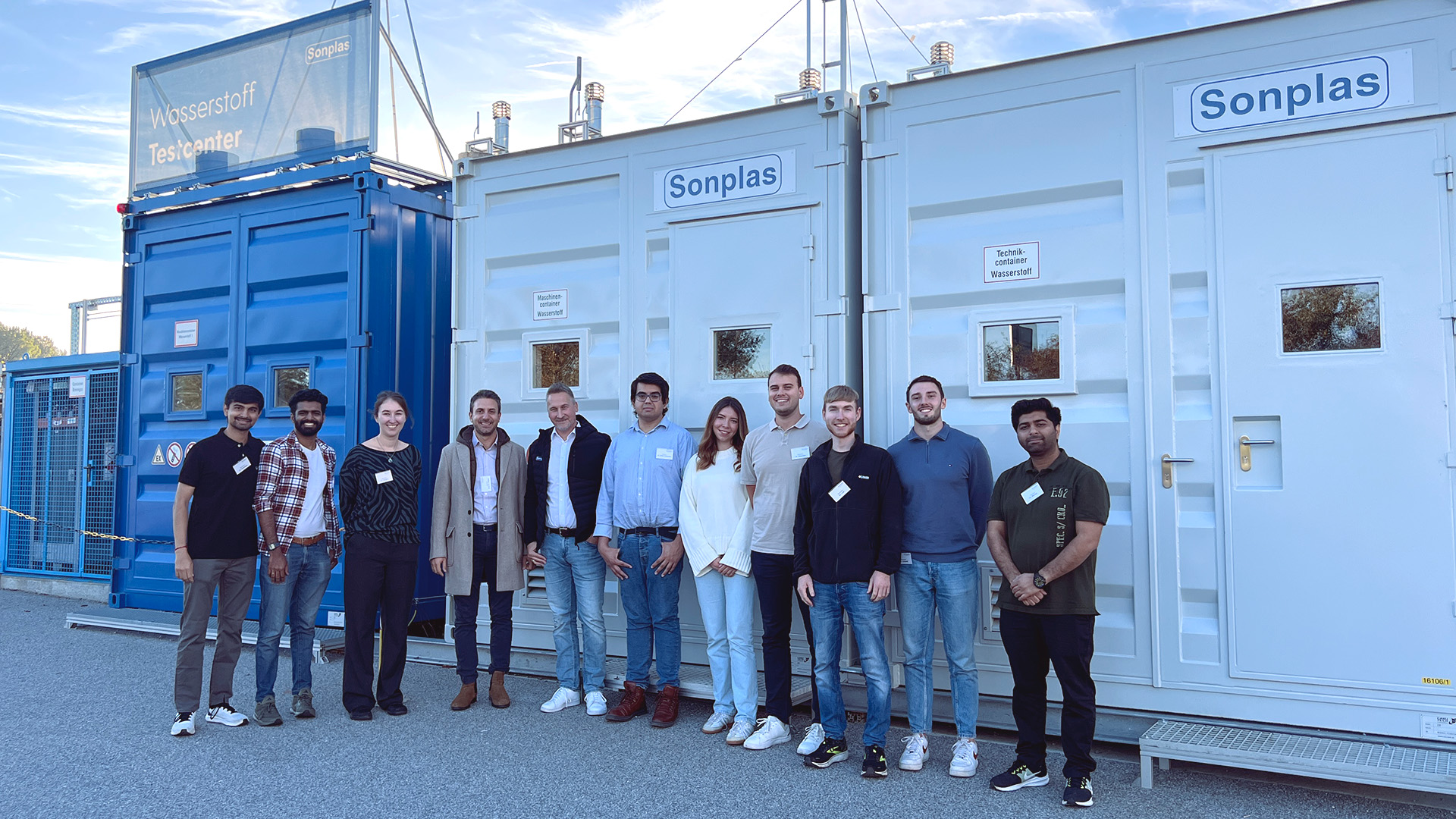 Die TH Ingolstadt zu Besuch bei Sonplas - Sonplas